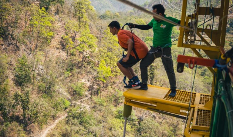 Bungee Jumping In Rishikesh | Price, Height & Booking Details