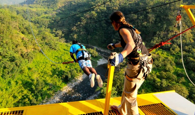 Bungee Jumping In Rishikesh | Price, Height & Booking Details