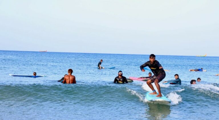 Surfing In Varkala | AdventuRush